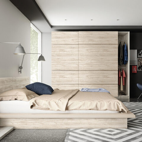 MDF Melamina Encino Polar 15mm 122 x 244mts 2 caras | Bosc